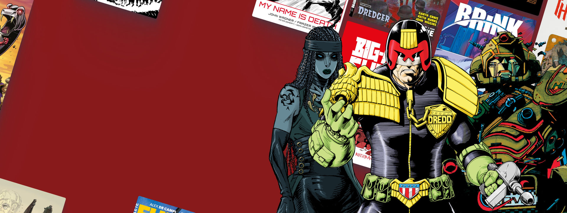 2000 AD / Clothing – Rebellion